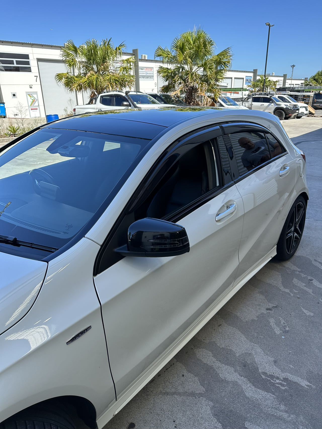 Mercedes A-CLASS W176 2013 - 2018 Window Visors | Weather Shields