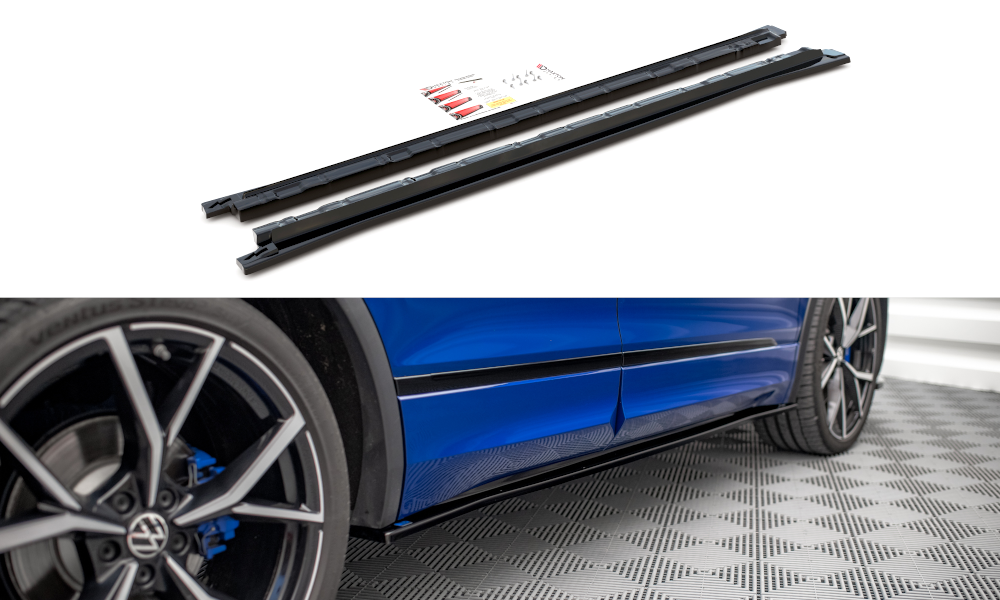 Buy Tiguan R-Line Facelift Side Skirts | Maxton Design | AusBody Works